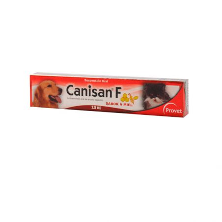 CANISAN F. 2,5 ML ANTIPARASITARIO PARA PERROS Y GATOS