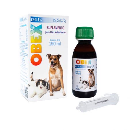 OBEX PETS JARABE. 150 ML. SUPLEMENTO PARA MASCOTAS OBESAS